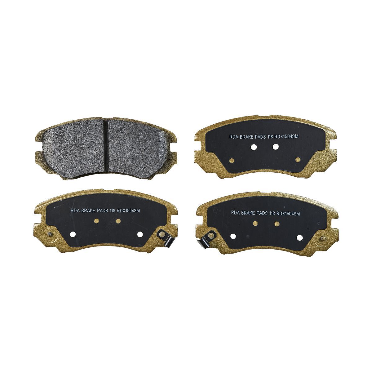 RDA Brakes Extreme Brake Pad Set Front RDX1504SM | eBay