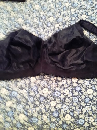 BNWOT BLACK PLAYTEX 18 HOUR BRA SIZE 46DDD UNPADDED RN15763 | eBay