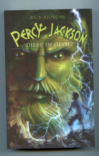 Percy Jackson: Diebe im Olymp by Rick Riordan [Paperback Book] GERMAN ...