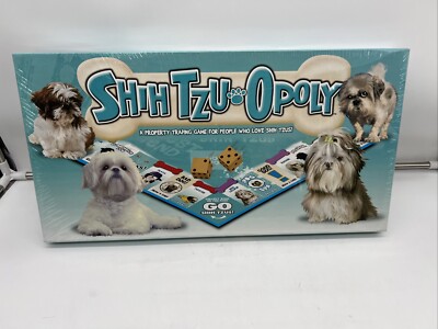 Shih Tzu-Opoly Property Trading Board Game by Late For The Sky Dogs New ...
