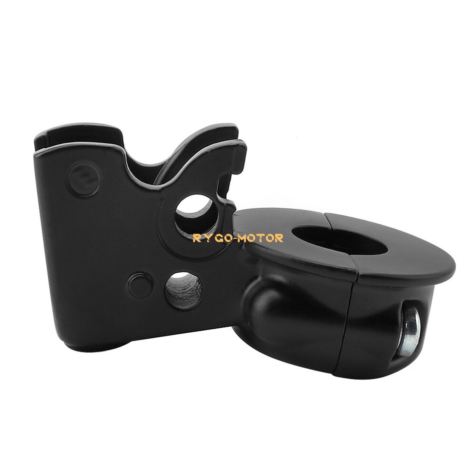 Clutch Lever Mount Bracket Perch for Harley Touring Electra Road Glide ...