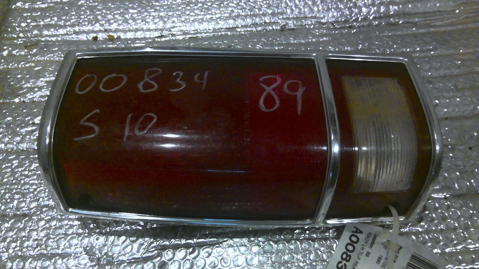 Tail Light Assembly S10/S15/SONOMA TRUCK Left 82 83 88 89 90 91 92 93 ...