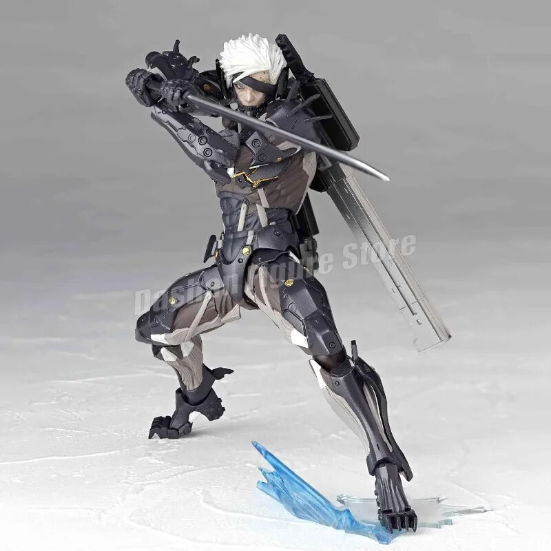 Kaiyodo Revoltech Metal Gear Rising: Revengeance Action Figure Raiden ...