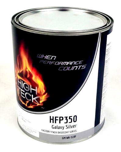 High Teck HFP 350 GM 519F Galaxy Silver Basecoat Automotive Paint ...