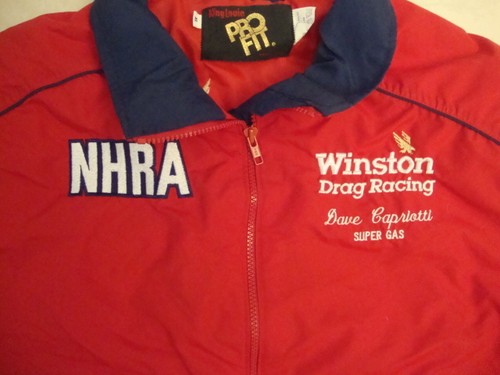 Vintage 1990 NHRA Winston Drag Racing Dave Capriotti Madcap Engines ...