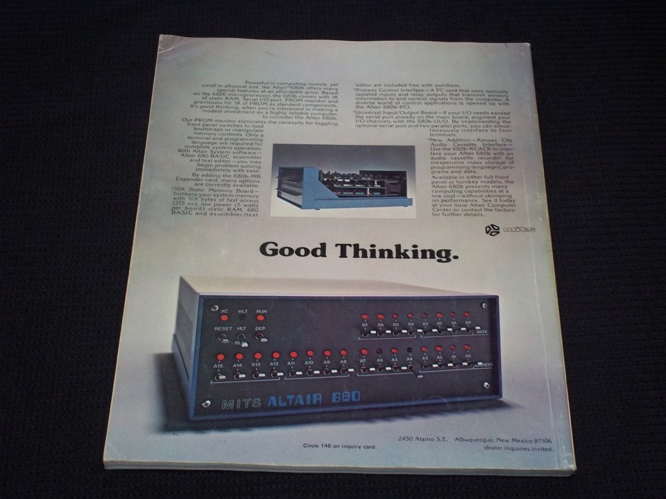 1977 AUGUST BYTE MAGAZINE - SMALL SYSTEMS JOURNAL COVER - L 13845 | eBay