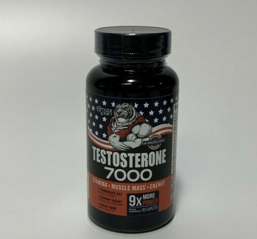 TigerCraft Testosterone 7000 Booster for Men - 60 Caplets for sale ...
