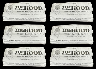 NEW 6-PACK Safariland TranZport Spit Hood for Prisoner Transport Police ...