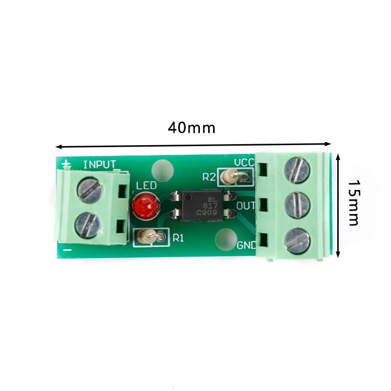 1 Channel Way Optocoupler Isolation Module PC817 EL817 3V-5V 12V 24V ...