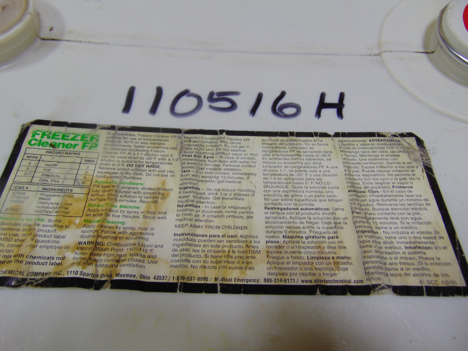 Spartan Freezer Cleaner FP - 55gallons | eBay