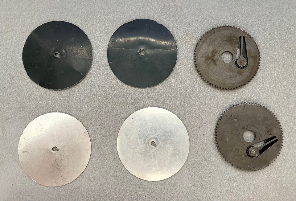 Lot of 6 OEM Bolex PART used Replacement Dials For BOLEX 16MM 8mm MOVIE ...
