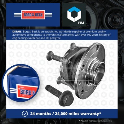 Wheel Bearing Kit fits VW ID3 E11 Rear 2019 on B&B 5Q0407621A ...