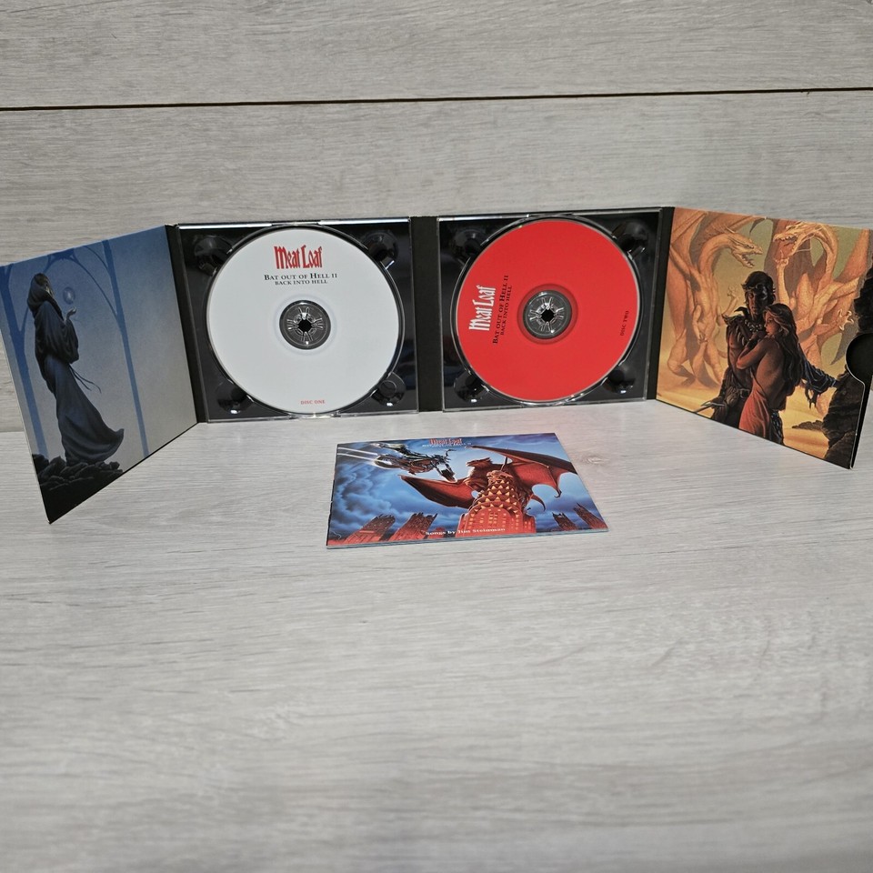 Meat Loaf - Bat Out Of Hell II Deluxe Edition 2 Disc CD w/ Slip Case ...
