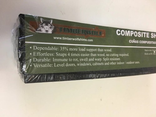 TIMBERWOLF COMPOSITE SHIMS 12 Pk. New. | eBay
