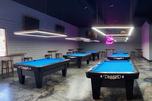 8FT Modern Pool Table Lighting - Perimeter LED Billiard Lights | eBay