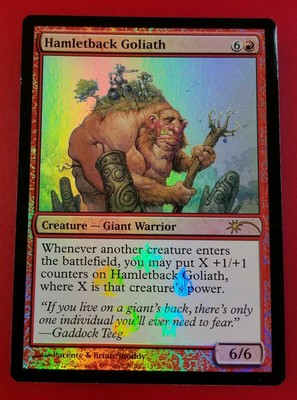 1x Hamletback Goliath | FOIL | Promo Media | MTG Magic Cards English ...