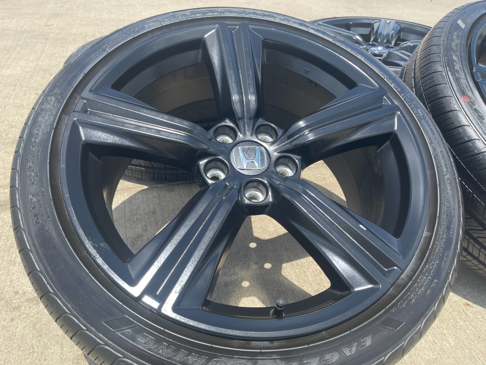 19" Honda Accord OEM Black Sport wheels rims 60307 190340 Civic 2023 ...