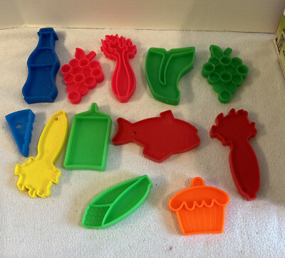 Vintage Mattel 1972 Tuff Stuff Toy Food Grocery Shopping Lot of 12 ...