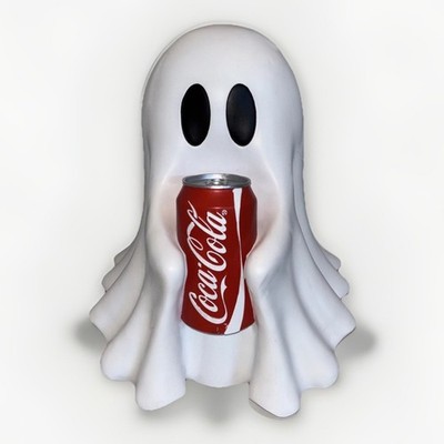 Coca-Cola Ghost Holding a Coke Can Halloween Figurine Summerween Viral ...