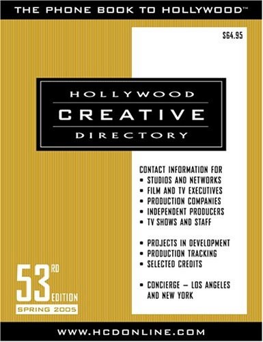 Hollywood Creative Directory, 53rd Edition 9781928936367| eBay