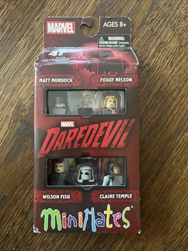 Marvel Minimates Daredevil Boxset 1 Netflix Matt Murdock Kingpin Fisk ...