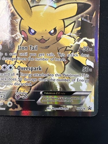 pikachu ex xy124 promo Pokemon Moderately Played | eBay