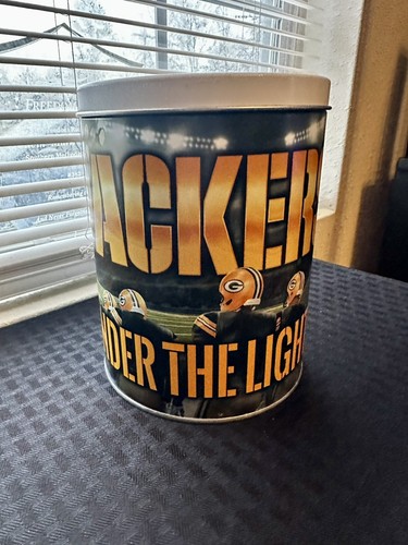 7-inch Green Bay Packers Under the Lights Tin Licensed NFL | eBay