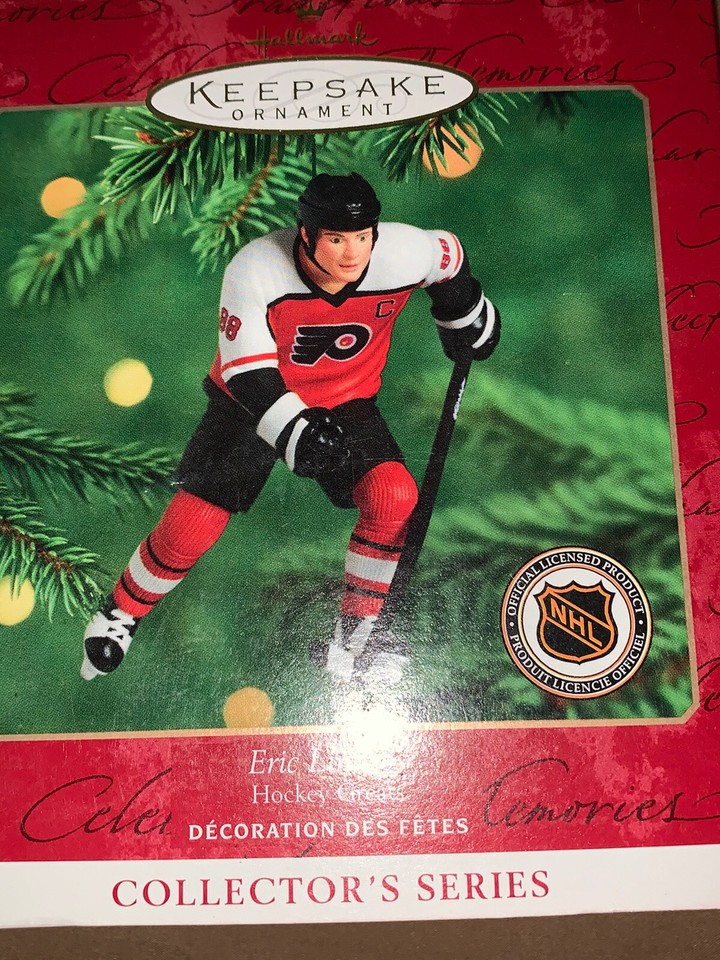 2000 Hallmark Eric Lindros Philadelphia Flyers Hockey Greats Keepsake ...