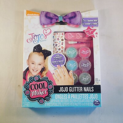 Cool Maker Jojo Siwa Glitter Nails Kit - New | eBay