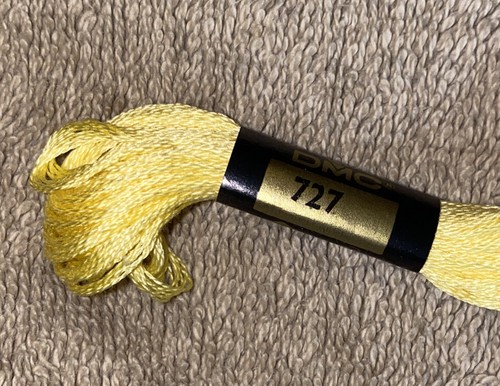 Vintage Mouline Special DMC 25 Embroidery Floss #727 Made in France | eBay