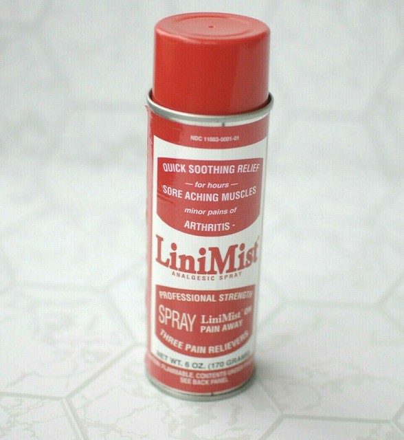 Linimist Analgesic Spray 6 Oz Expiration 2015 "spray Pain Away" US Ship ...