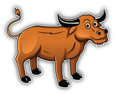 Buffalo Car Bumper Sticker Decal - ''SIZES'' | eBay