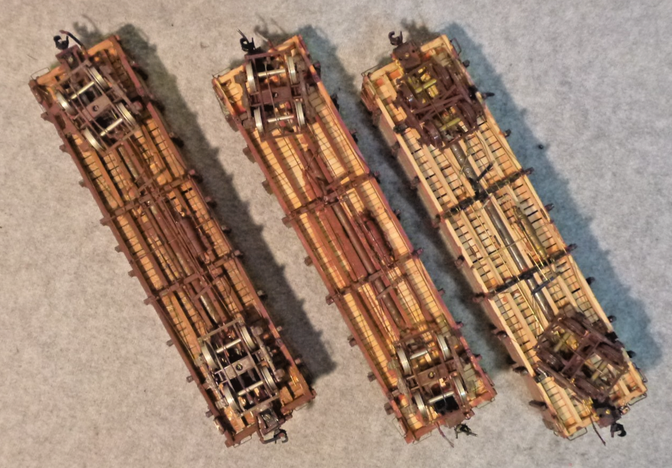 Three (3) On3 Scale D&RGW High Side Gondolas... Stained Only | eBay