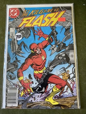 ⚡ Flash #3 Aug 1987 DC Comic - It’s the Kilg%re 1st Appearance Kilgore ...