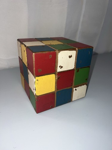 Home Decor Rubix Cube Woden Box | eBay
