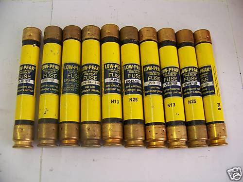 Nice Lot Bussmann LPS-RK-15SP 15 Amp Fuses Low-Peak 600 Volts | eBay