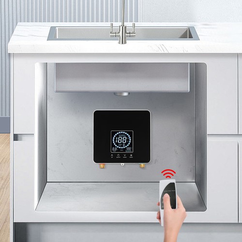 5500W Water Heater Electric Rectangular Instant Heat Water Heater Wall ...