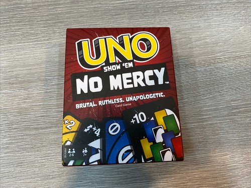 UNO Show ‘Em No Mercy Card Game In Hand Brand New Sealed FREE SHIPPING ...