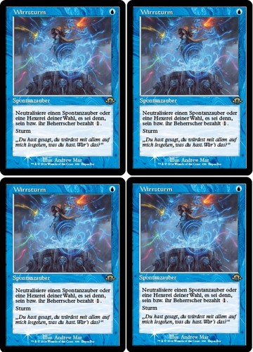 MTG 4x Modern Horizons 3 Foil Retro Buy a Box Promo Flusterstorm (NM ...