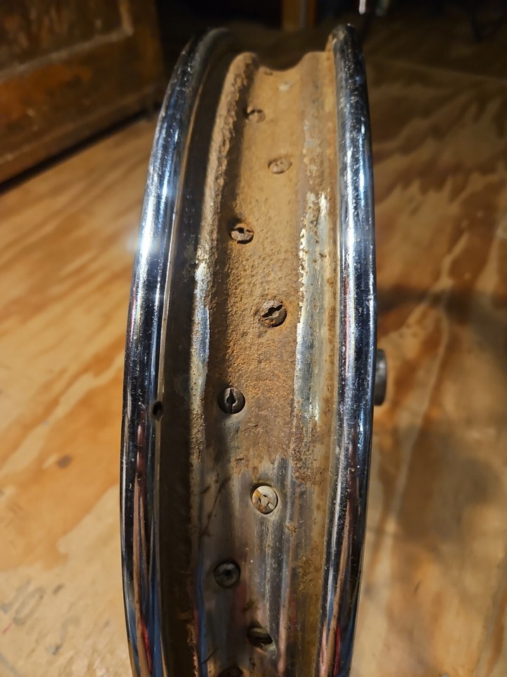 Harley Davidson 18 Inch Rear Wheel (Dented Rim) | eBay