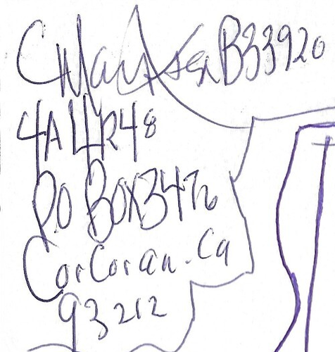 Charles Milles Manson Prison Letter/Envelope Signed with COA ...