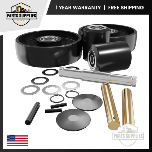 Complete Wheel Kit for Mighty Lift Model ML55-II & ML55L Hyd Unit ...