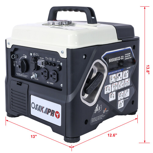 Super Quiet Portable Generator for Camping and Outdoor Use 1200 Watt ...