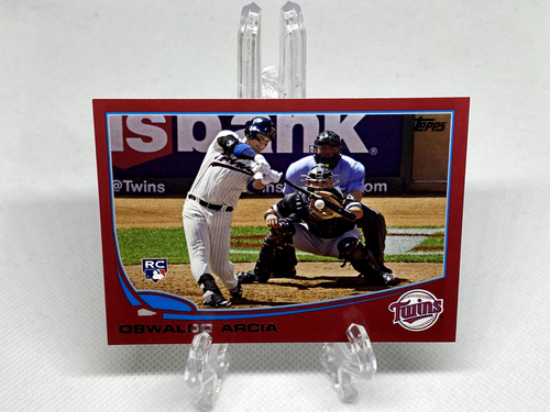 2013 Topps Update Series Baseball Oswaldo Arcia RC #US317 Red Parallel ...