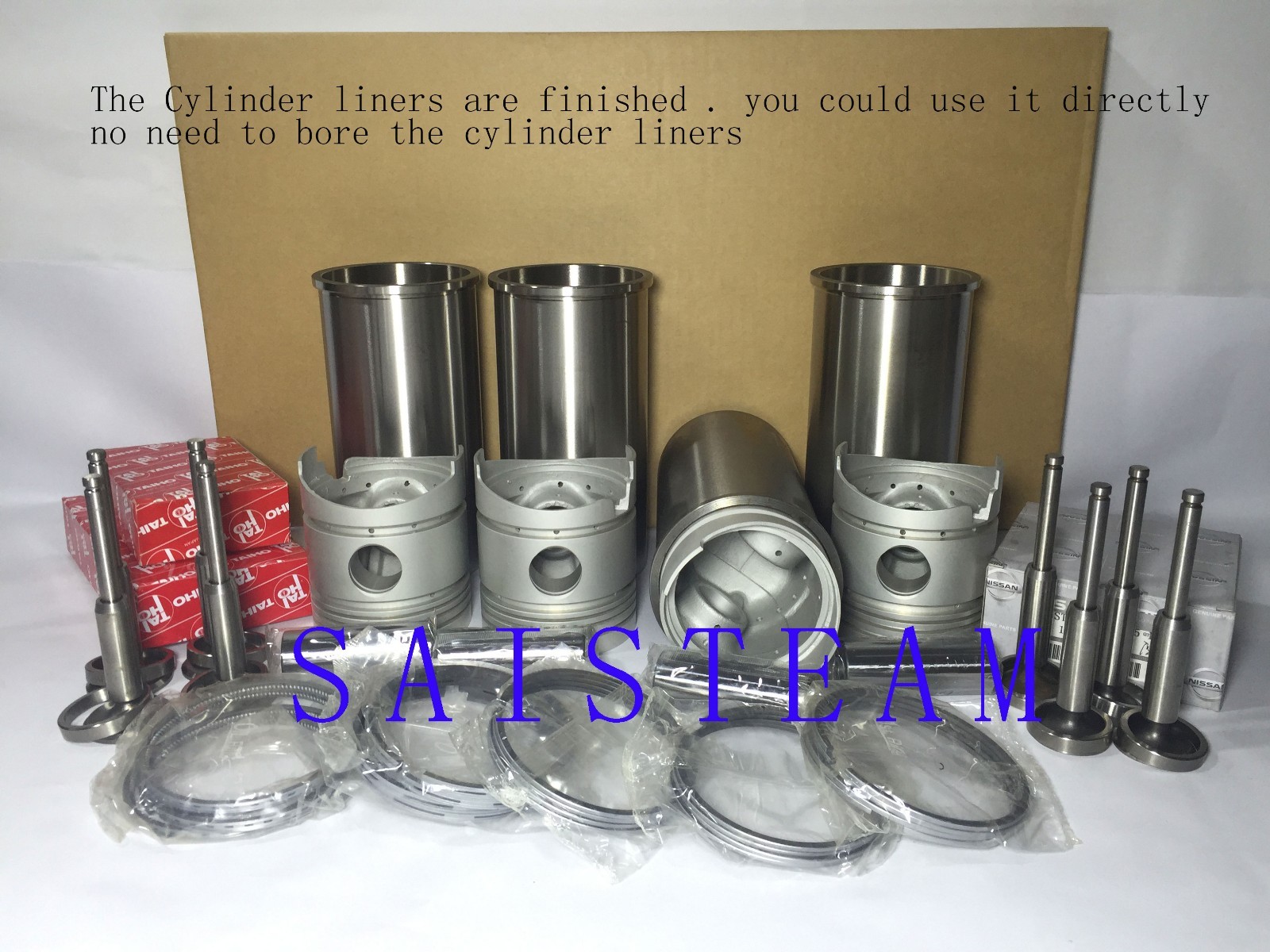 SD22 for Nissan Engine Rebuild Gasket Kit For Datsun 720 Junior 140 2 ...