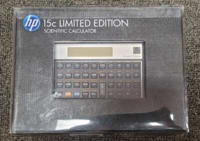 Hewlett Packard HP 15C Limited Edition Scientific Calculator - FREE ...