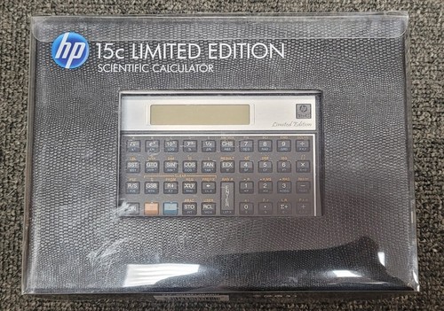 Hewlett Packard HP 15C Limited Edition Scientific Calculator - FREE ...
