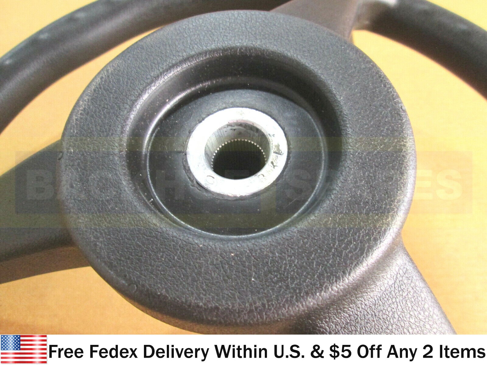 JCB PARTS- WHEEL STEERING ABI SPLINED HUB W. SPINNER KNOB (PART NO. 128 ...