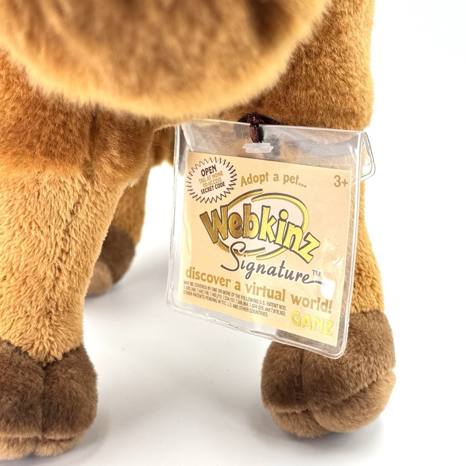 Webkinz SEALED CODE Camel Signature Wild Bactrian WKS1055 With Tag ...