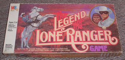 THE LEGEND OF THE LONE RANGER GAME by MILTON BRADLEY | eBay